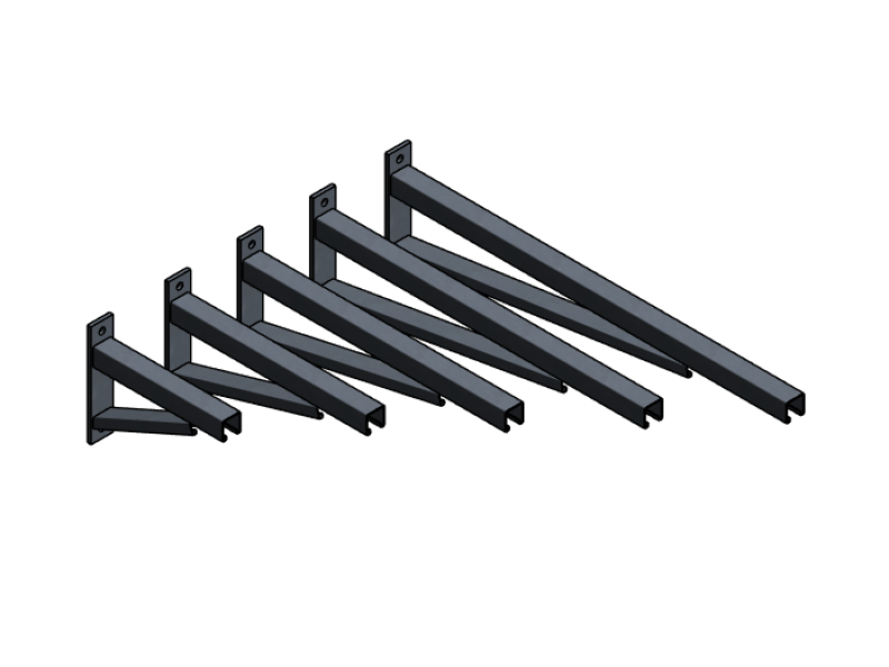 Braced Cantilever | steel&tube