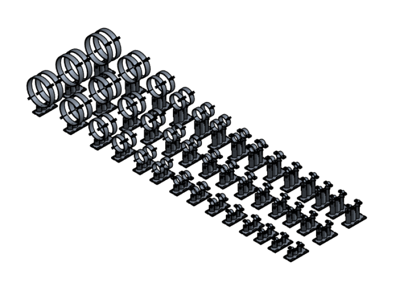Clamp Sliding Support LC-HV | steel&tube