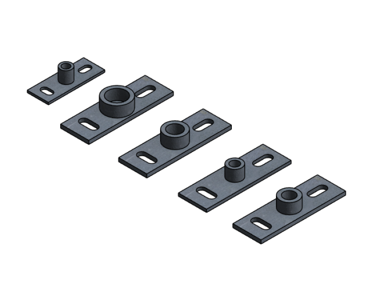 Support Bracket Mounting Plate | steel&tube