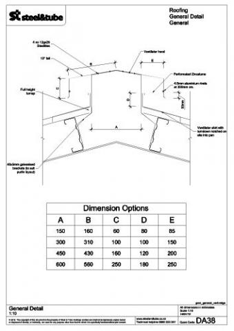 Vent Ridge | steel&tube